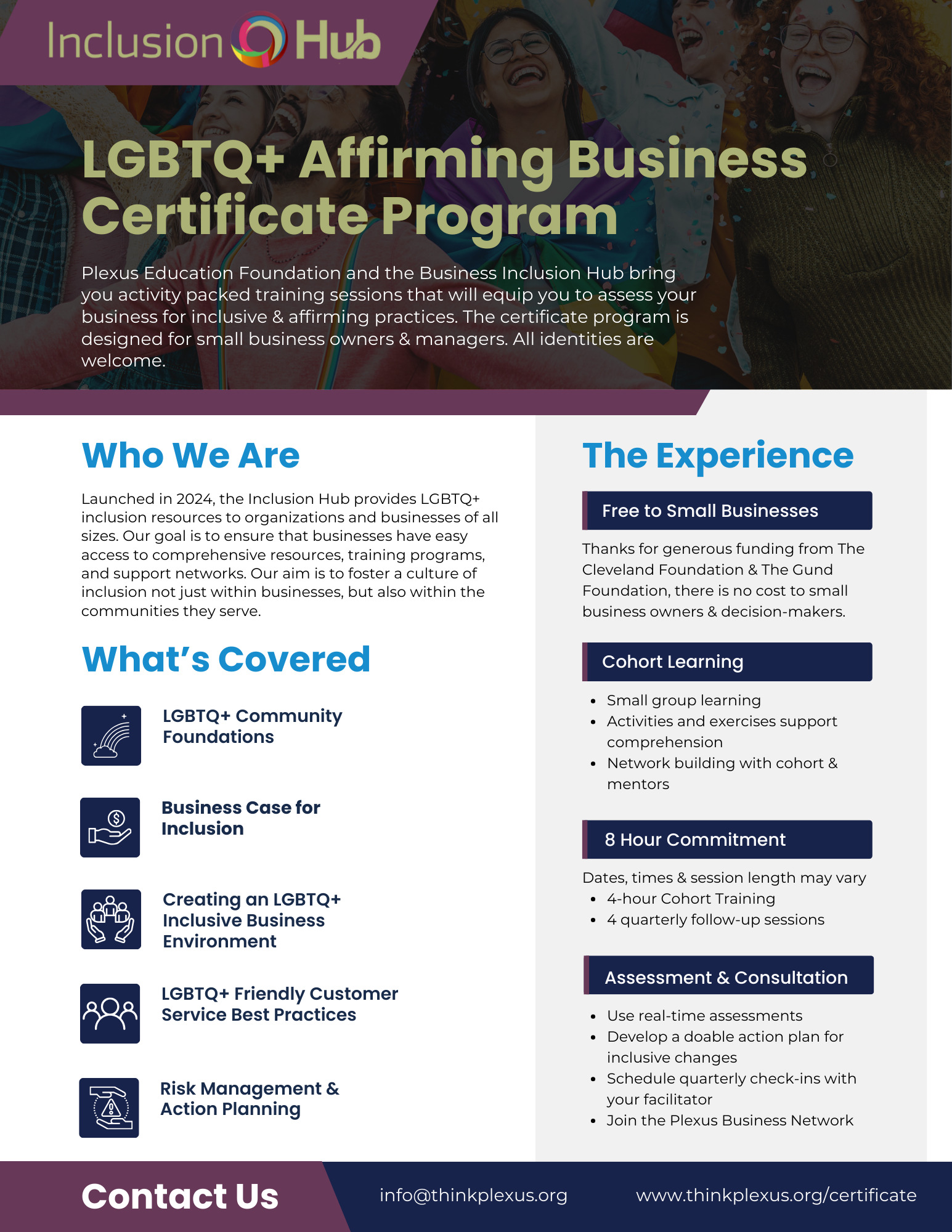 Affirming Certificate Program - Plexus LGBT & Allied Chamber of Commerce